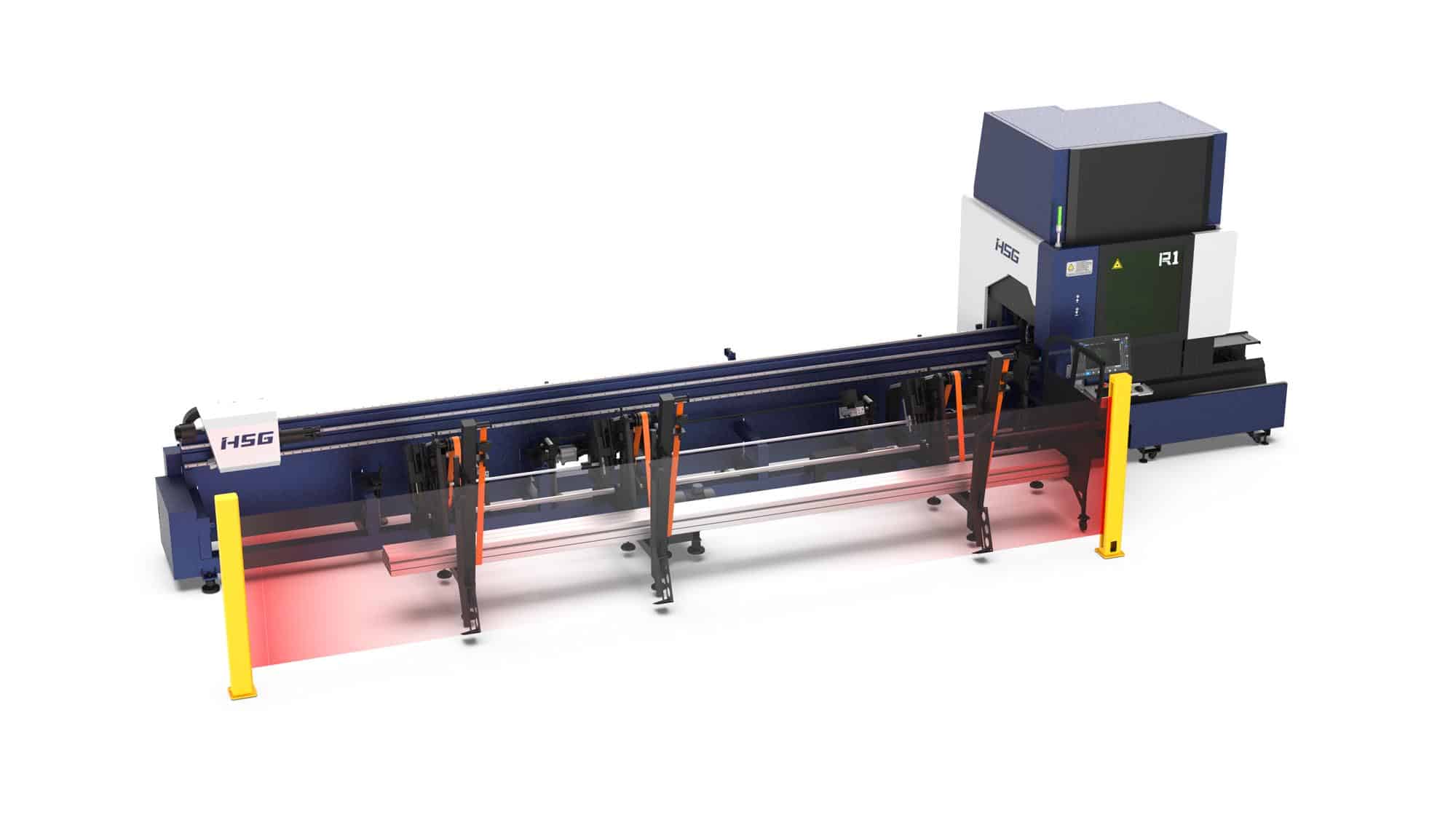 HSG Laser R1 rørlaserskæremaskine · Robma ApS